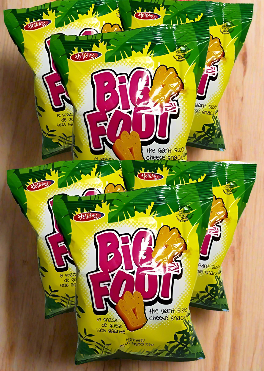Big Foot Cheese Snack 25 gr (12 Pack) | Buy Big Foot Cheese Snack 25 gr ...