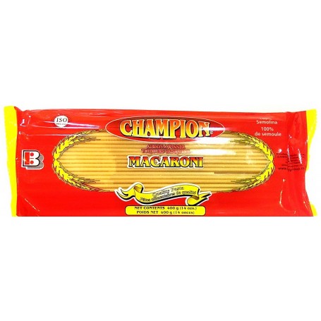 CHAMPION MACARONI 400gr – Caribbean Eat